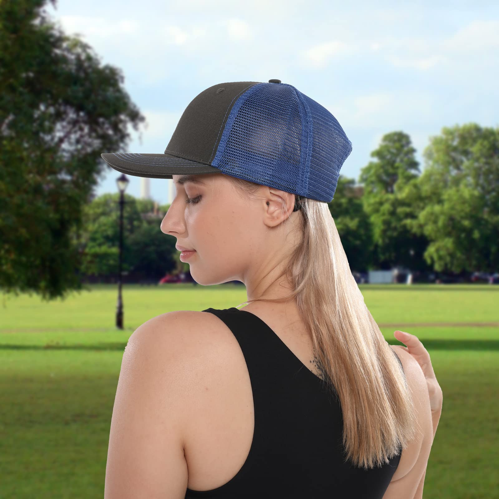 Crazy Era kozinu Unisex Trucker Hats Blank Mesh Snapback Hats Sport Plain Baseball Caps Adjustable Fitted Hat