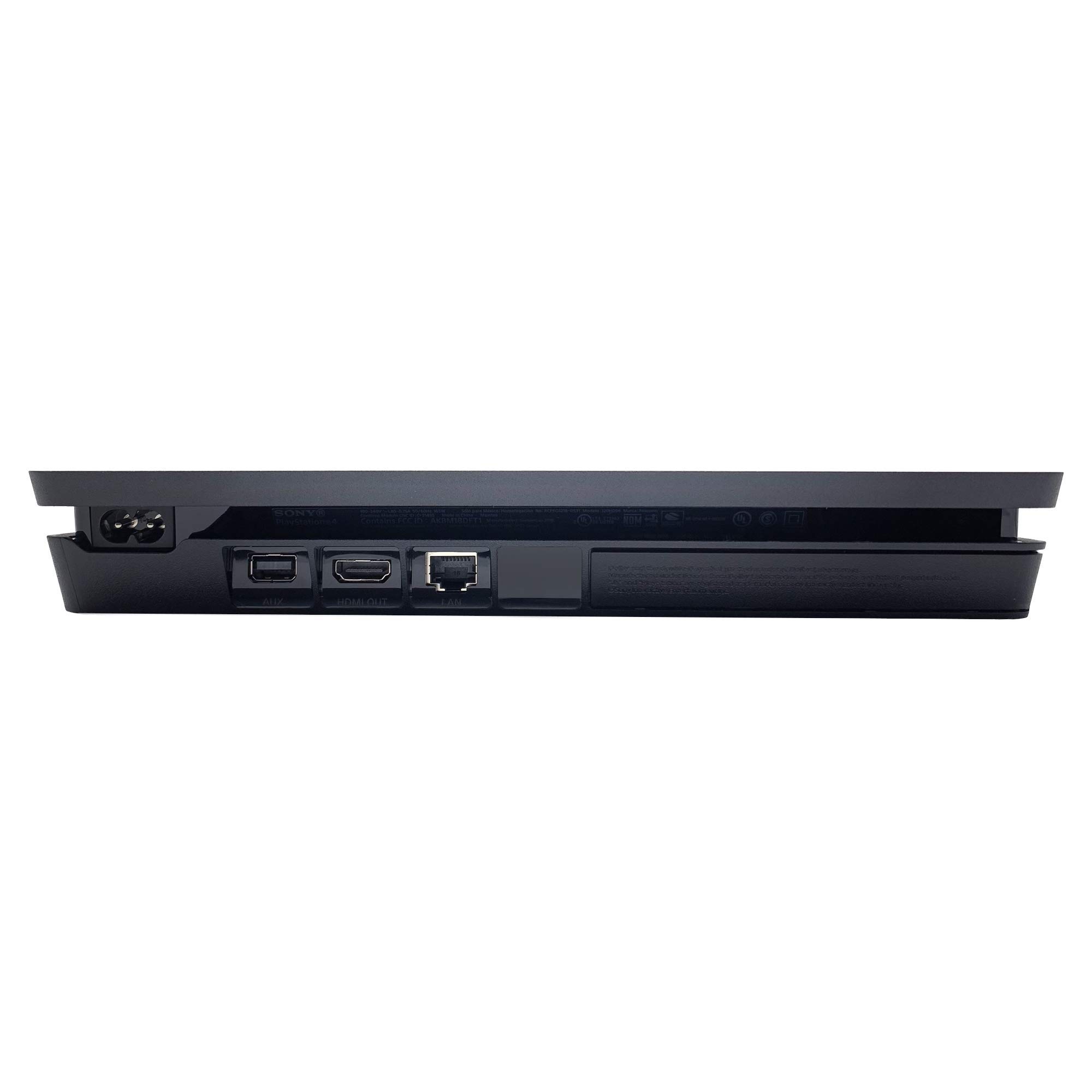 Sony Playstation 4 Slim Gaming Console with DualShock 4 Wireless Controller, 2TB Hard Drive, Black (Renewed) [Video Game]