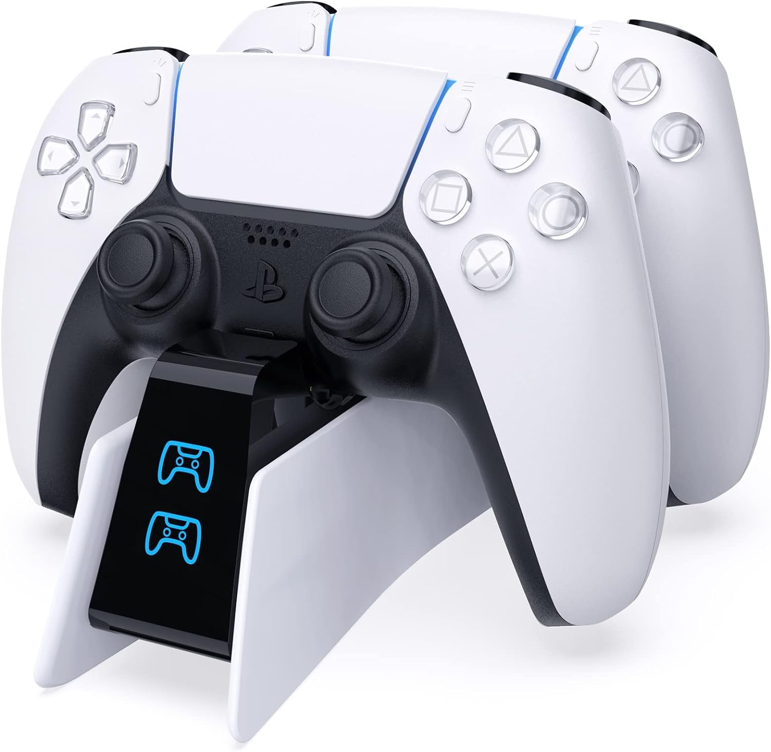 Dual Controller Charging Stand for PS5, Charging Station with Fast Charging
