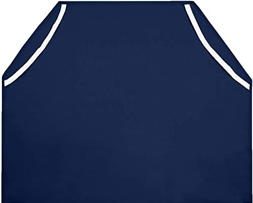 Daycare Cot Sheets for Toddler and Preschool -Daycare Cot Sheets -Poly Cotton Fabric- Pre-School Cot Sheet- Cot Bed Fitted Sheet, Indigo Blue, 22"x52" (Pack of 24)