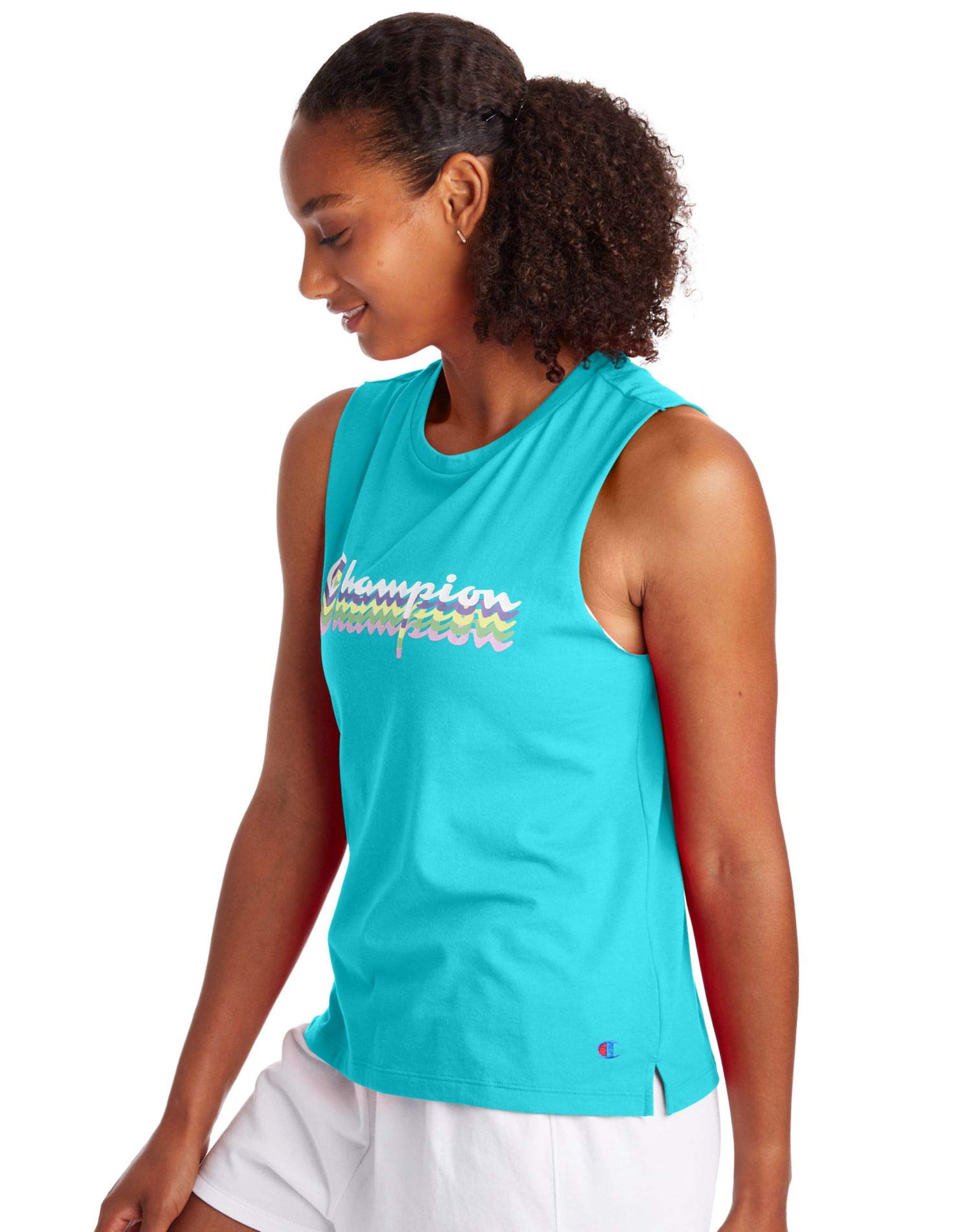 Champion Women's Tank, Oxford Gray, Large