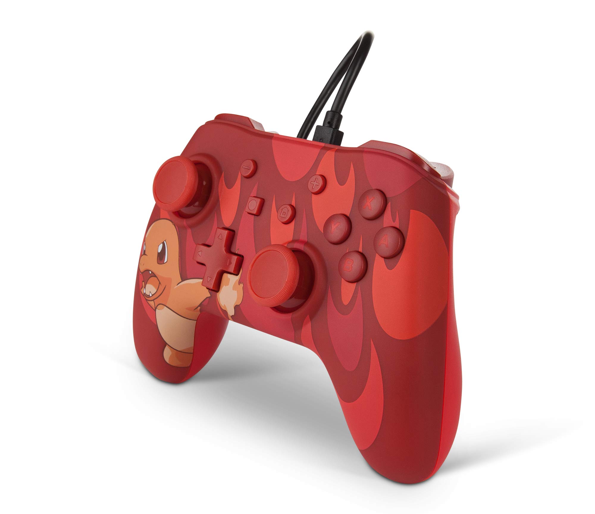 PowerA Wired Controller for Nintendo Switch - Pokémon: Charmander Blaze, Gamepad, Game controller, Wired controller, Officially licensed