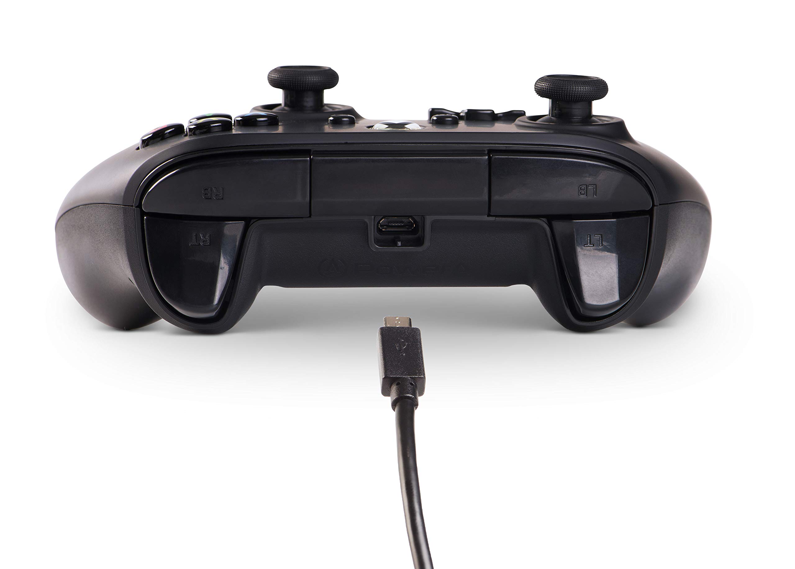 PowerA Wired Officially Licensed Controller For Xbox One, S, Xbox One X & Windows 10 - Black