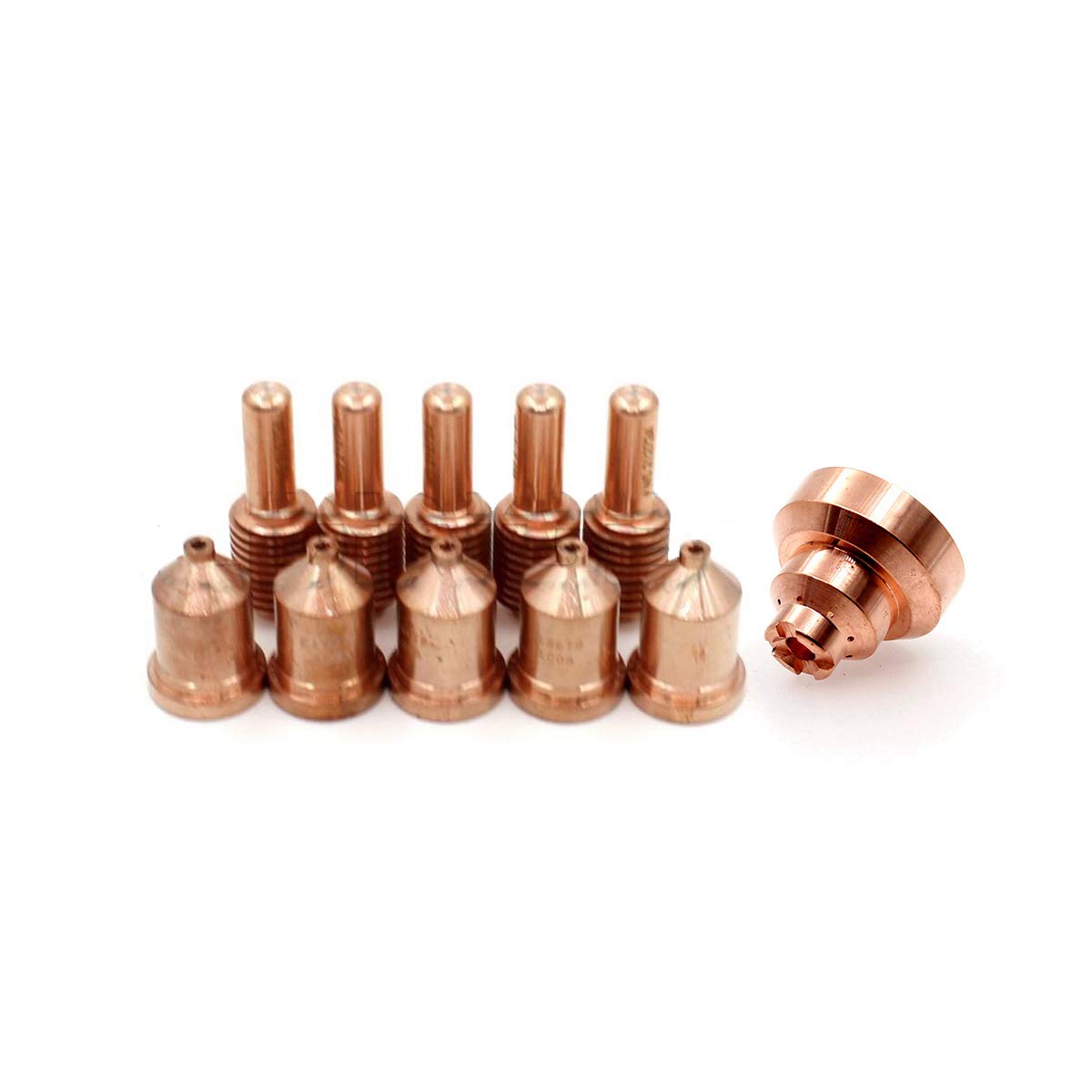 WeldingStop Electrode Tip Drag Shield Fit Miller Plasma Cutter ICE-60T (fit Torch Code 234132,234134) Pack-11