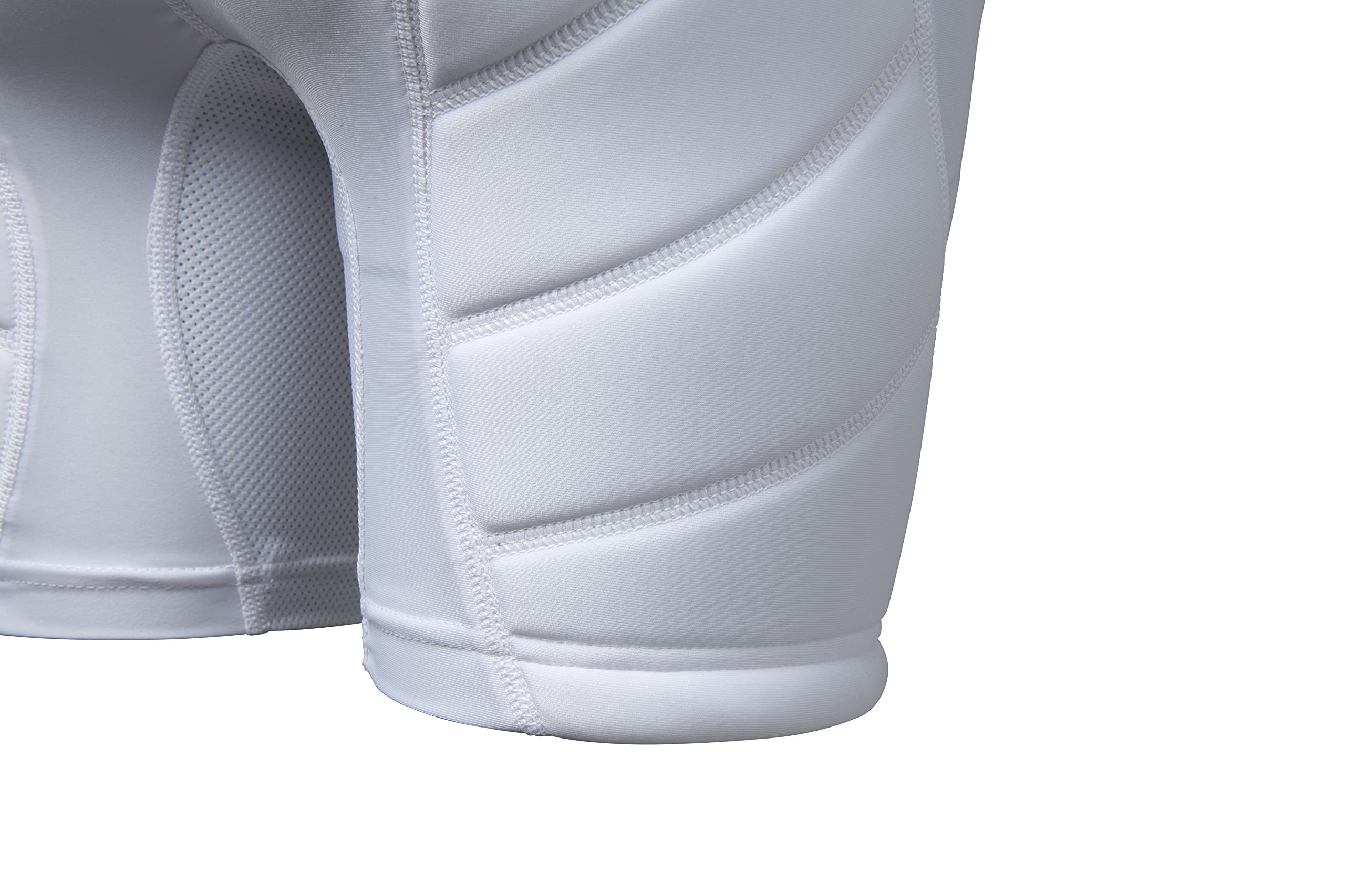CHAMPRO Womens Fastpitch Softball Compression Windmill Sliding Short - Polyester Spandex, White, Small US