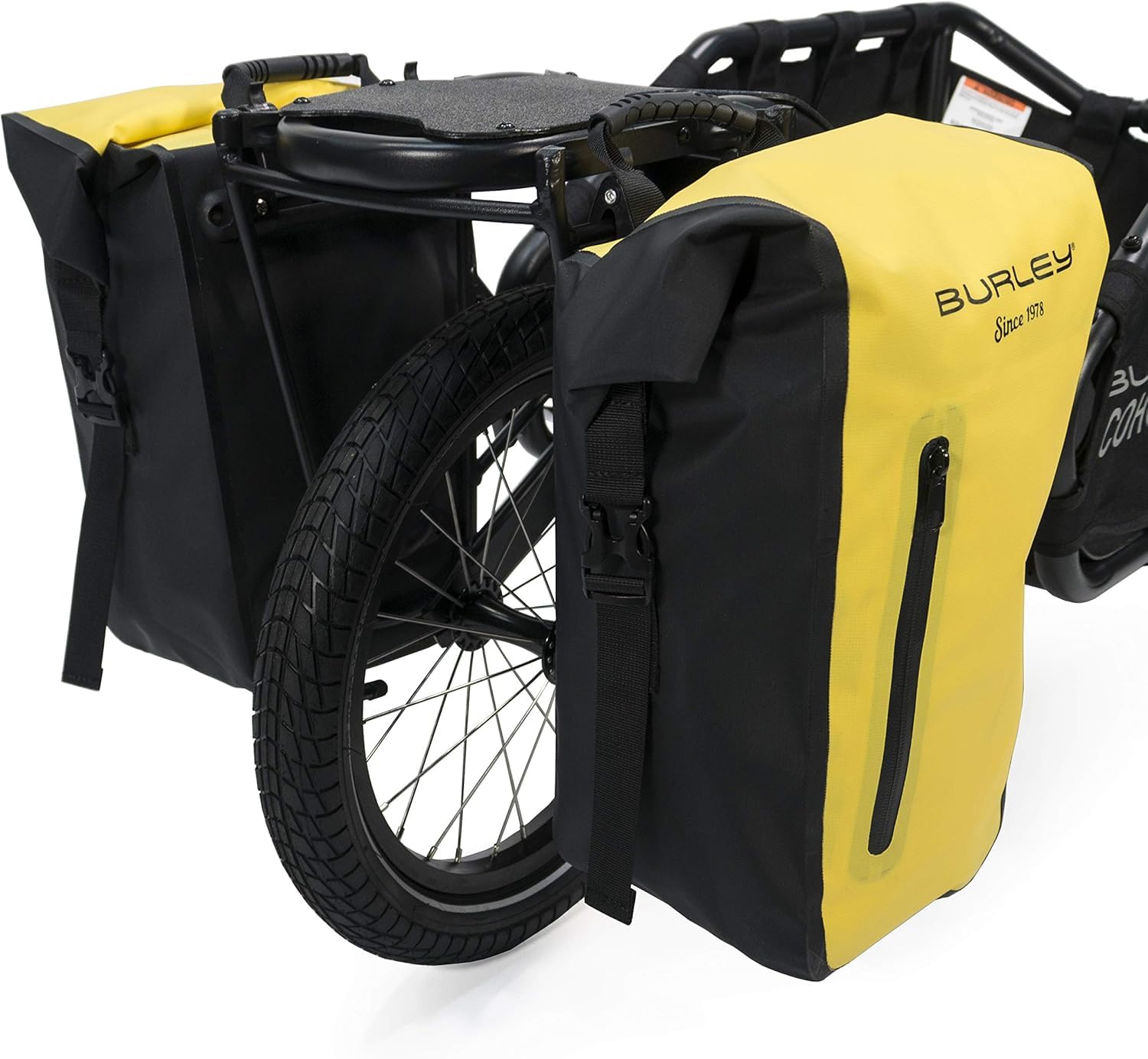 Burley Design Coho Pannier Rack , Black
