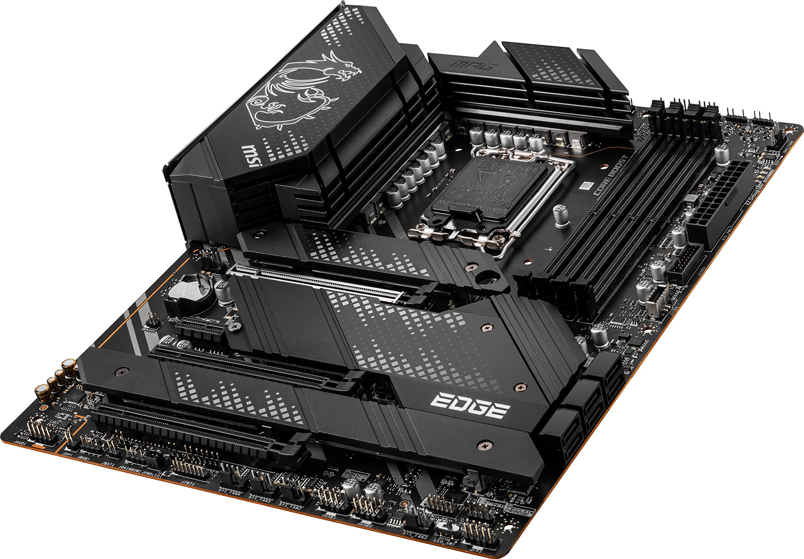 MSI MPG Z690 Edge WiFi Gaming Motherboard (ATX, 12th Gen Intel Core, LGA 1700 Socket, DDR5, PCIe 5, 2.5G LAN, M.2 Slots, Wi-Fi 6E)