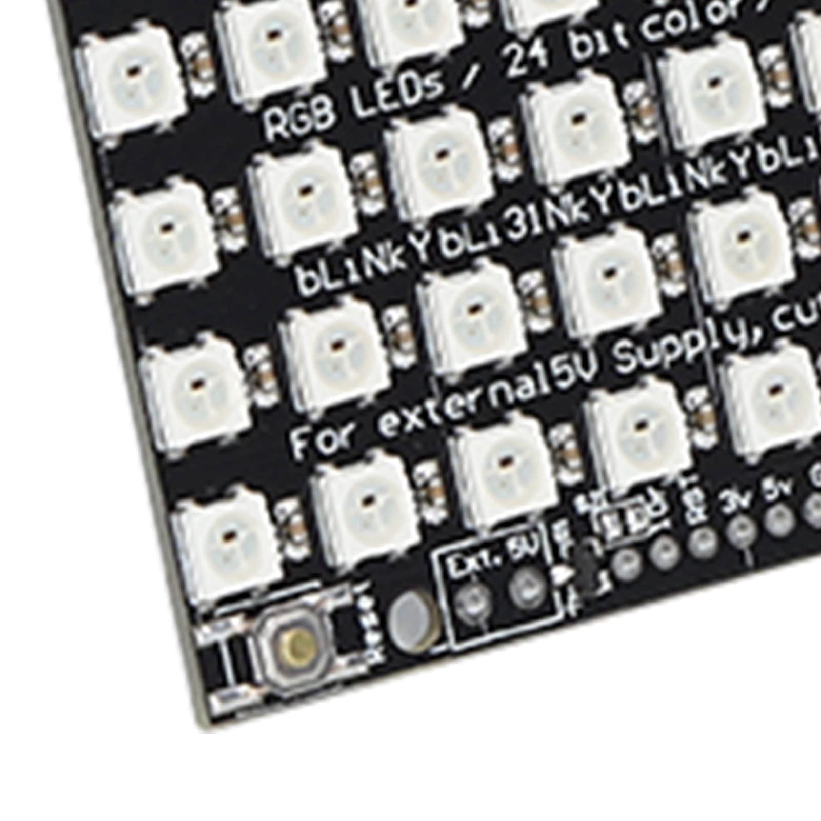 Color Light Development Board, PCB Easy To Install 40 Bits 5x8 WS2812B 5050 RGB LED Driver 5V High Brightness for Bars for KTV