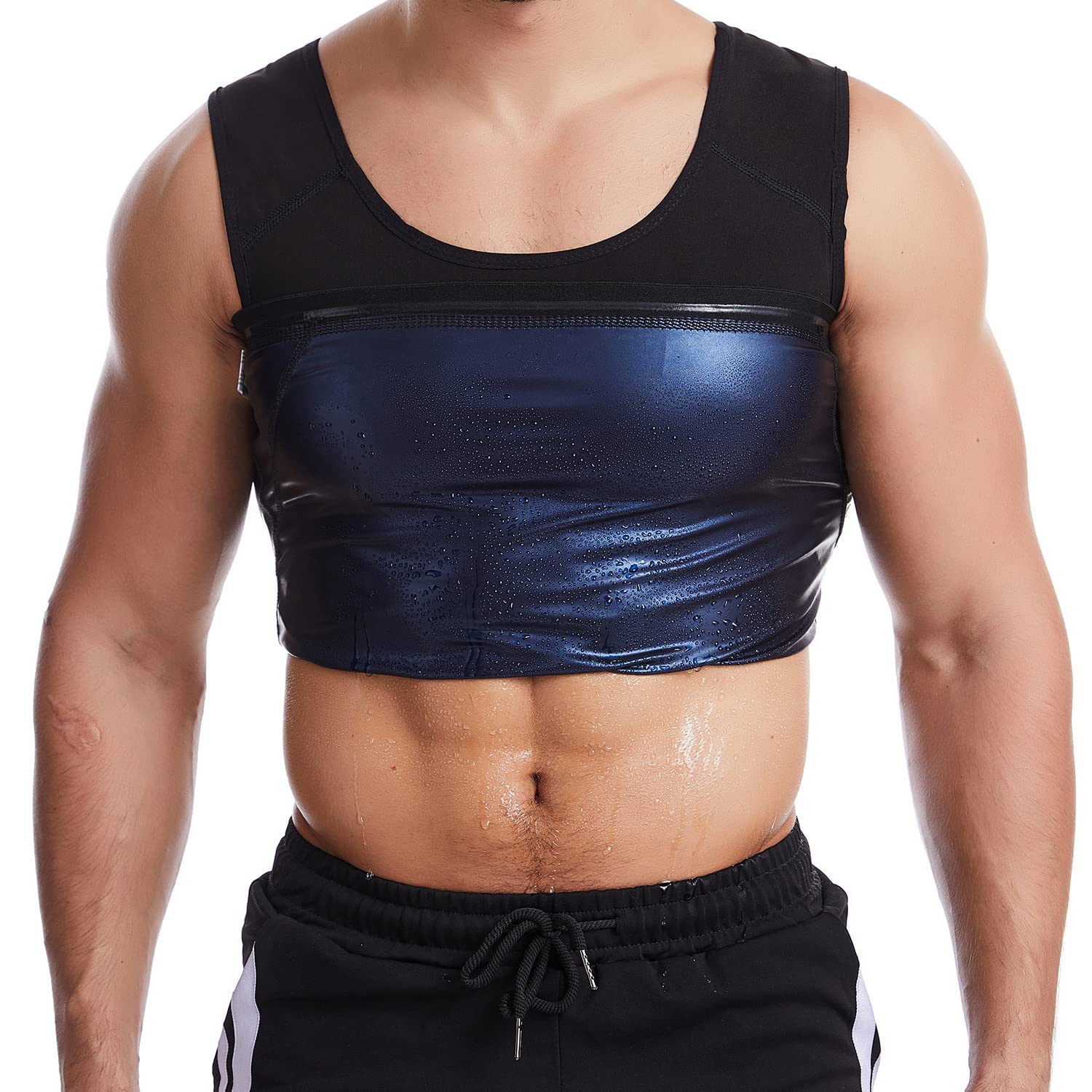 DAFUZ Gynecomastia Compress Tank Top, Compression Tank Top Men, Men Slimming Body Shaper Vest