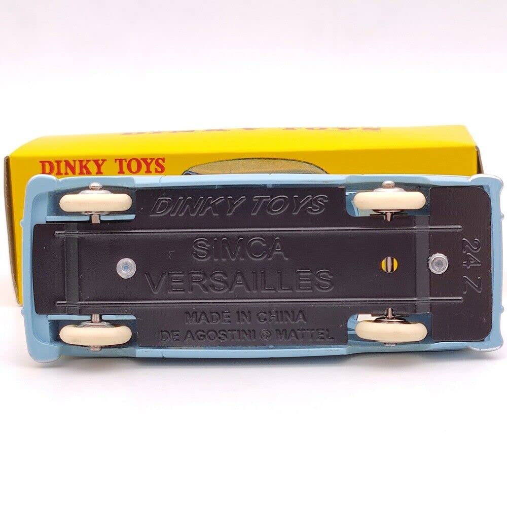 DeAgostini 1/43 Dinky Toys 24Z for Simca Versailles Diecast Toys Car Models Limited Blue Gifts