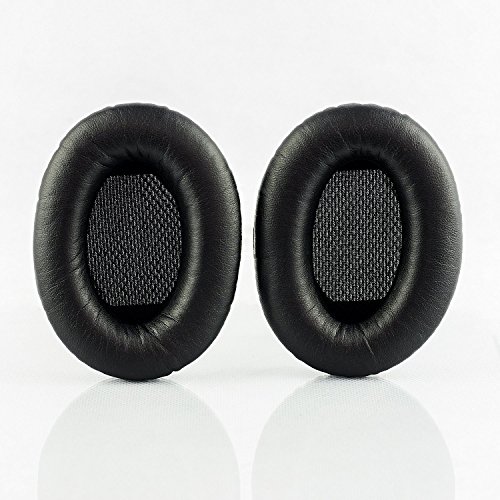 Premium Replacement SoundTrue Around-Ear 2 Ear Pads / AE2 Ear Pads Cushions Compatible with Bose SoundTrue AE2 (2015 Model), Bose Around-Ear 2 (2012 Model) and Bose SoundTrue AE1 Headphones (Black)