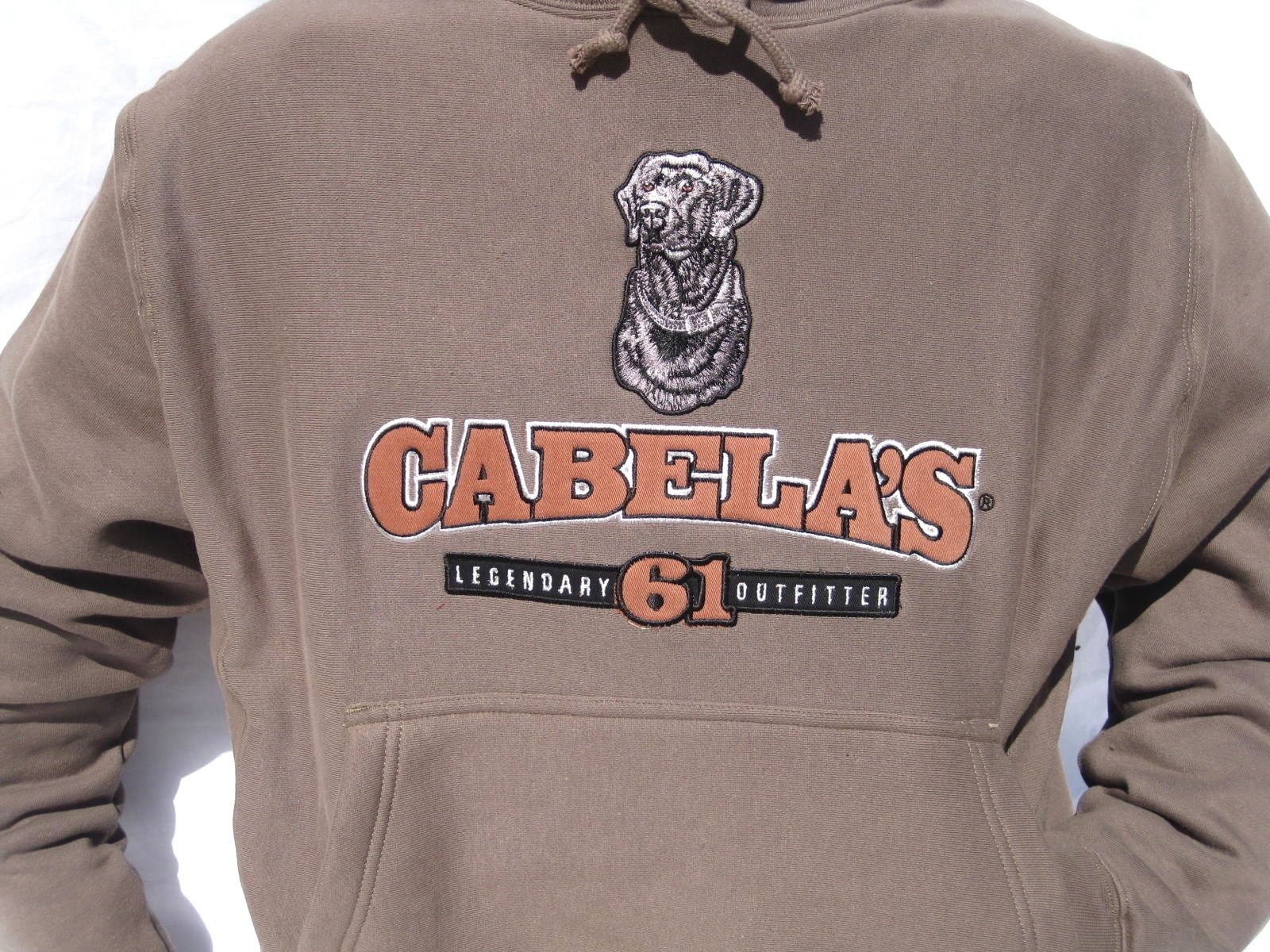 Cabela's Deer, Lab, Duck, Float Plane Heavyweight Hunting Hoodie (Lab, Large)