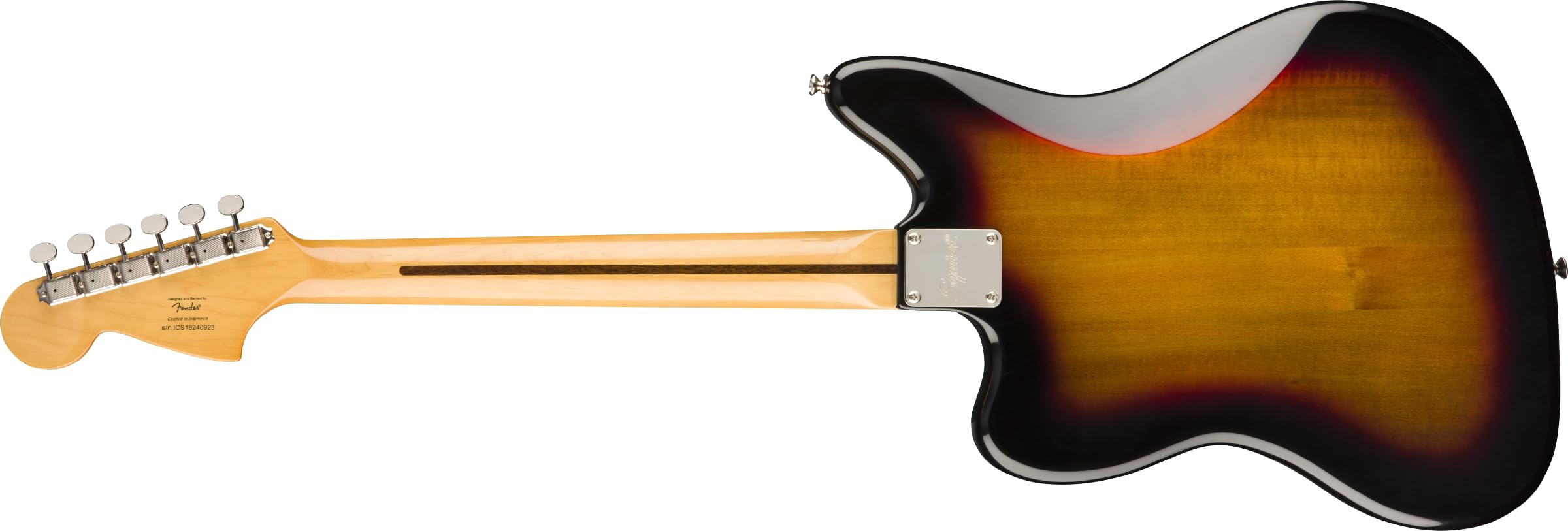Squier Classic Vibe 60s Jazzmaster Electric Guitar, Olympic White, Laurel Fingerboard, Left-Handed
