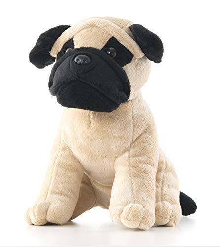 PREXTEX Plush Puppy Dogs - Set of 3 Realistic Looking 8-Inch Cute and Cozy Stuffed Animals