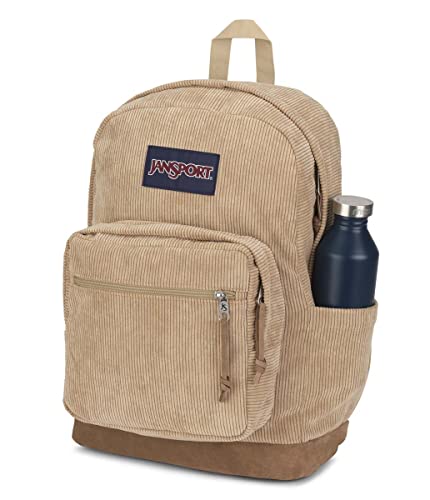 JanSport Right Pack Expressions Backpack - Travel, Work, or Laptop Bookbag - Curry Corduroy