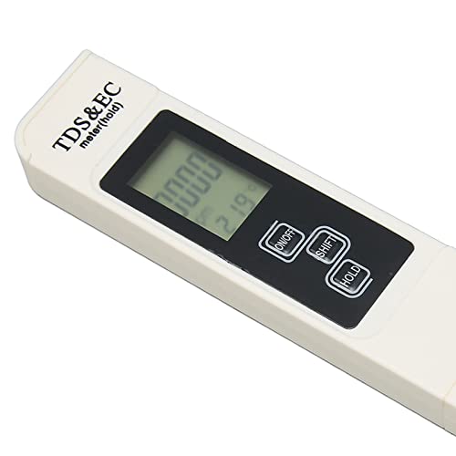 EC Testing Pen, Water Tester Backlight Function Compact Portable for Hydroponics
