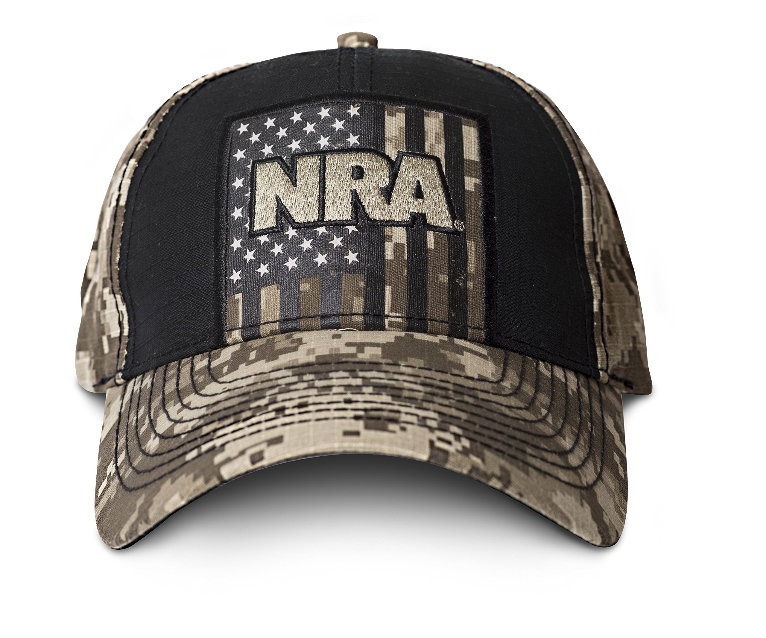 Buck Wear unisex adult Baseball Nra Tan Digi Hat Multicolor OS, Multicolor, One Size US