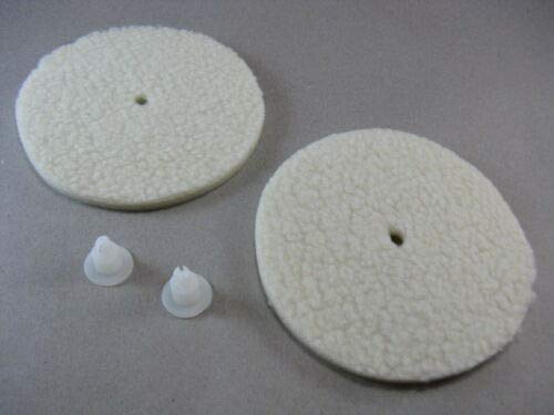 Koblenz 45-0102-9 6 Inch Lambswool Pads 2 Pack
