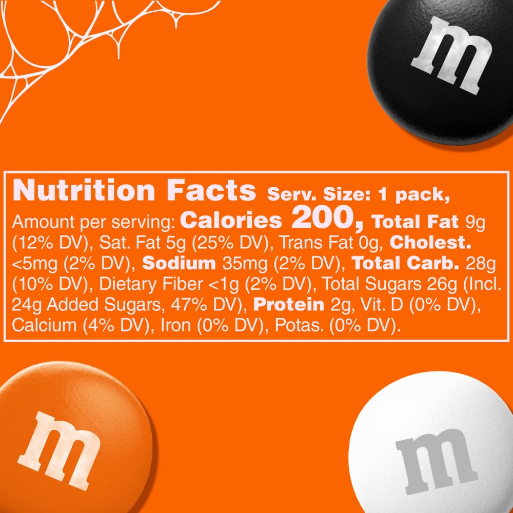 CANDYMAN Bundle of M&M Campfire Smores Share Size Bags, 24 Packs of 1.41oz, Milk Chocolate and White Chocolate Candy Snacks
