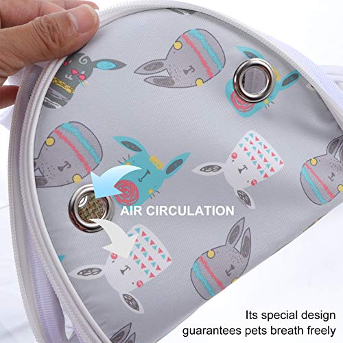 iplusmile 2pcsbag Pig Glider for Strap Pet Bag Outgoing Travel Portable Gray Gerbil Outdoor Sugar Hedgehog Hamster Bags Adjustable Guinea Carrier Breathable Animals Animal Rat with Back S