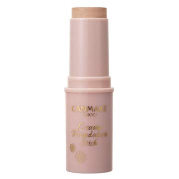CANMAKE Creamy Foundation Stick SPF50+ PA++++ base make up Glossy skin limited (02 Natural beige)