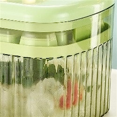 SOOVI Ice Buckets Press Type Ice Cube Maker Ice Box Tray Food Grade Kitchen Gadget Ice Bucket Ice Ball Mould For Quick-freeze