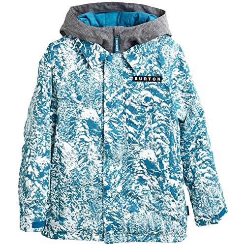 Burton Kids' Standard Car Coat, Blue Blotto Trees, Medium
