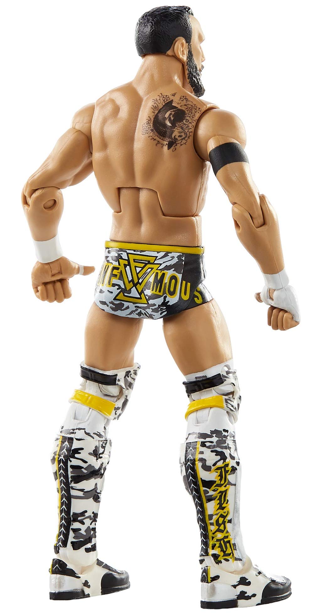 WWE Bobby Fish Elite Series #79 Deluxe Action Figure with Realistic Facial Detailing, Iconic Ring Gear & Accessories