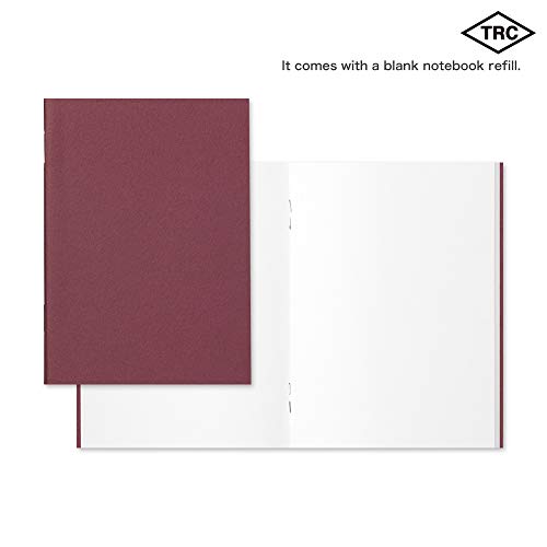 ミドリ(MIDORI) Traveler's Notebook, Passport Size, Black 15026006