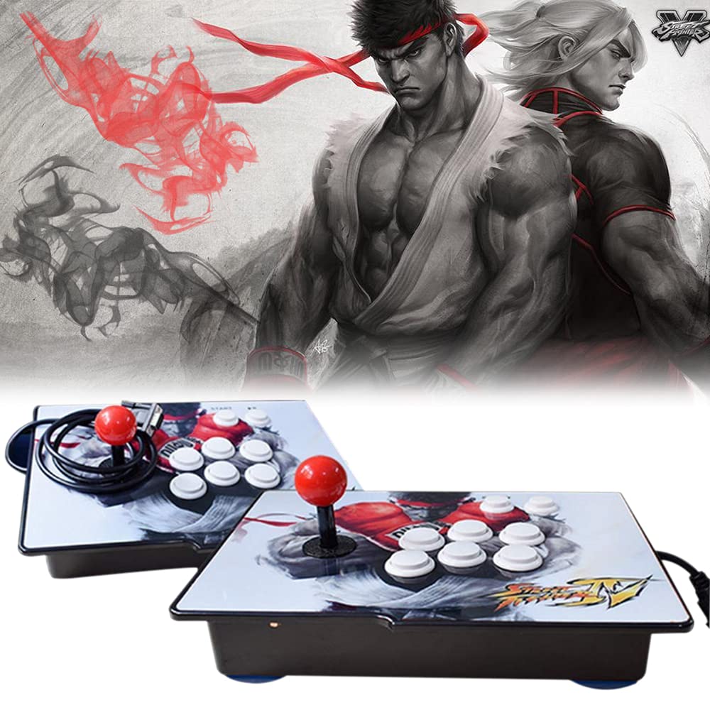 XFUNY. Arcade Game Console 1080P 3D & 2D Games 8000 in 1 Pandora's Box 3D 2 Players Arcade Machine with Arcade Joystick Support Expand Games 8000+ for PC / Laptop / TV / PS3 (A)