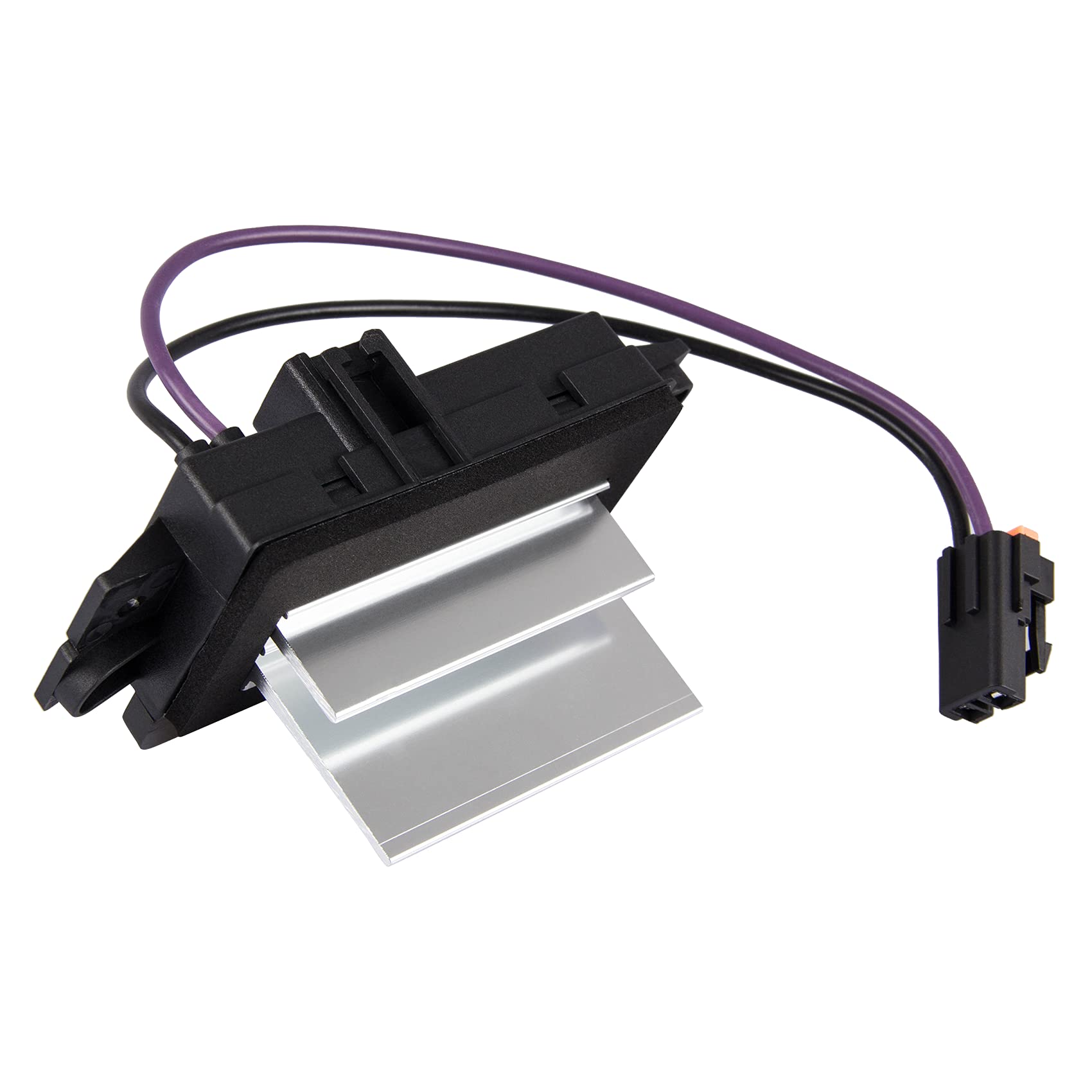 Blower Motor Resistor, AC Blower Control Module Compatible with Chevy Silverado Avalanche Tahoe Suburban Trailblazer, GMC Sierra Yukon, Cadillac Escalade, Buick Rainier Replace 4P1516 15-80567