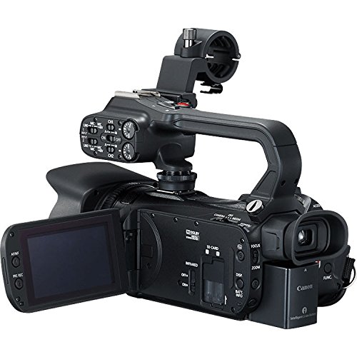 Canon XA11 Compact Full HD Camcorder with HDMI and Composite Output (PAL) Essential Bundle with Extreme 32GB SD, Memory Card Reader, Gadget Bag, Blower, Microfiber Cloth and Cleaning Kit