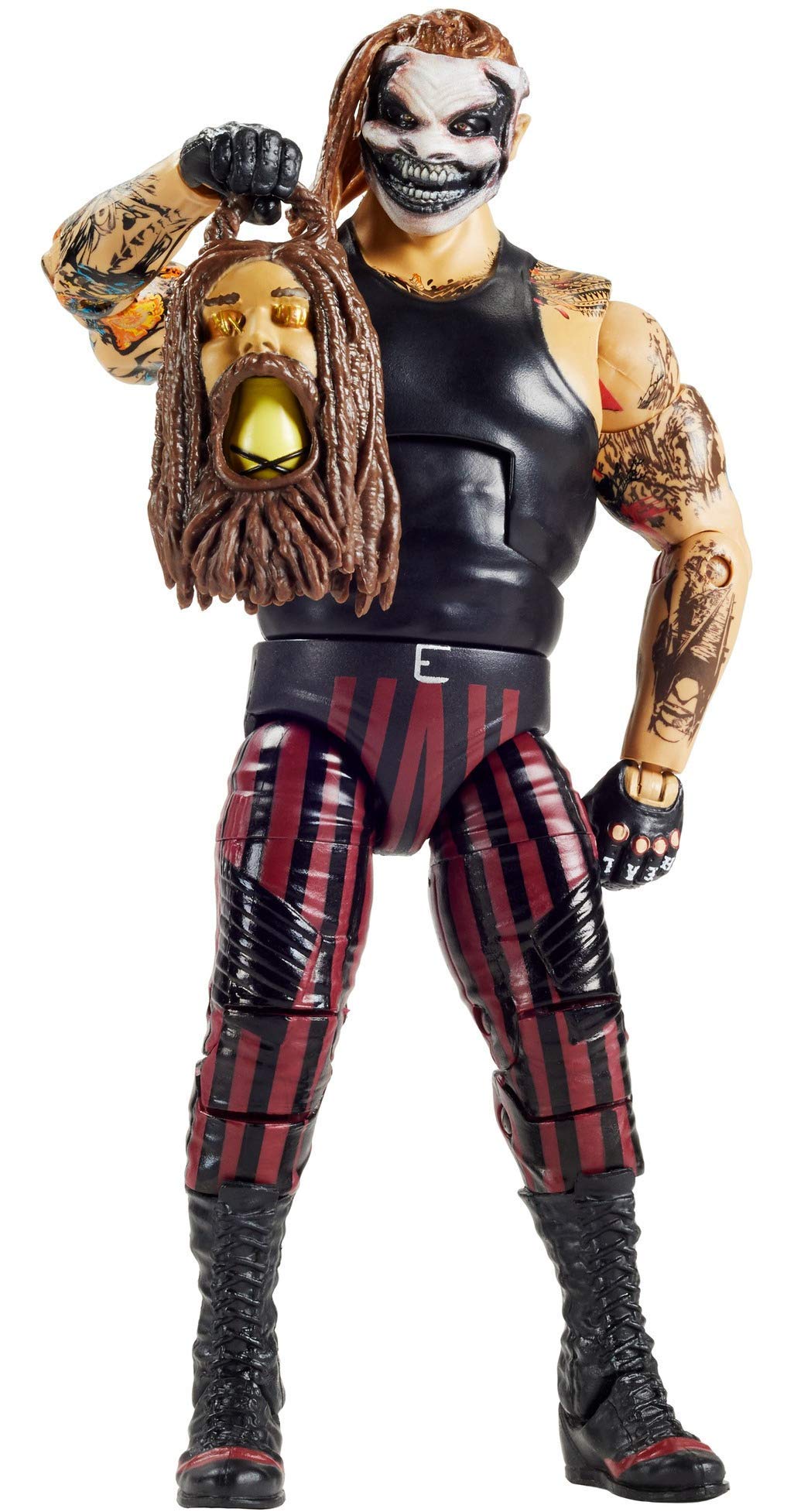 WWE MATTEL The Fiend Bray Wyatt Elite Series #78 Deluxe Action Figure with Realistic Facial Detailing, Iconic Ring Gear & Accessories, Multi (GKY13)