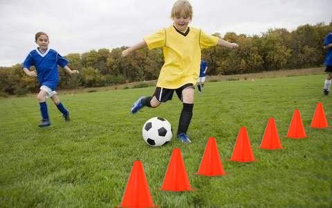 BLQH 36 Pack 7 Inch Plastic Traffic Cones Sport Training Cone Sets Field Marker Cones for Skate Soccer Agility Training & Physical Education Flexible (36)