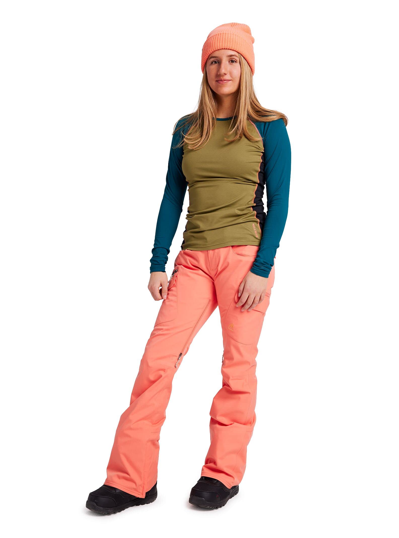 Burton Women's Standard Gloria Pant, Persimmon, Medium
