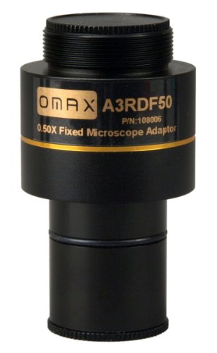 OMAX - 5.0 MP Digital USB Microscope Camera with Advanced Software and Calibration Slide (Windows, Mac OS X, Linux Compatible) - A3550U