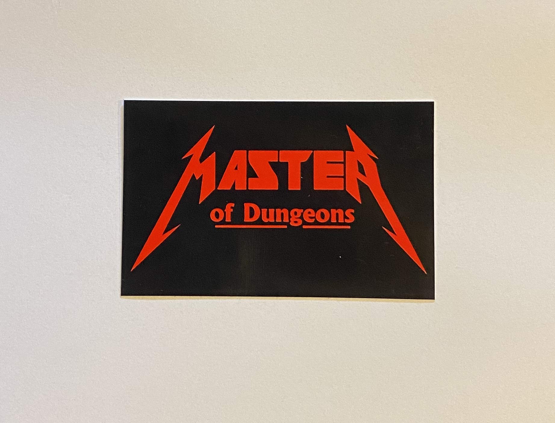 Master of Dungeons Sticker Pack - Dungeon Master DND
