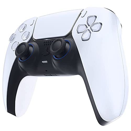 Yaner Glossy Replacement Accessories Accent Rings for DualSense 5 PS5 Controller - Controller NOT Included(Blue)