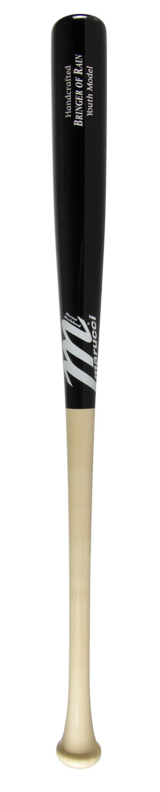 Marucci Josh Donaldson BRINGER OF RAIN Youth Model Maple Wood Baseball Bat, Natural/Black, 28"