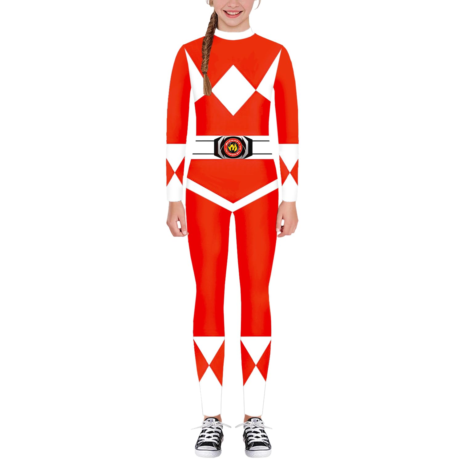 Boy Halloween Skin Bodysuit Red Holiday Gift Stretchy Onesie 13-14 Years