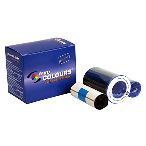 Zebra 800015-440 True Colours YMCKO Color Ribbon for iSeries Card Printers, P310i, P320i, P330i, P420i, P430i, and P520i. 200 Prints.