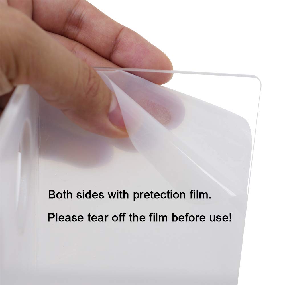 DGQ 2Packs 6 Holes Acrylic Ice Cream Cone Holder Stand Acrylic Stand Holder Ice Cream Crisp Tube Cone Holder - Transparent