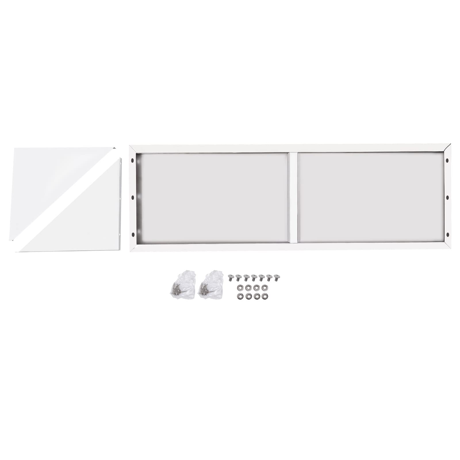 DNYSYSJ 12” x 36” Stainless Steel Wall Shelf, Heavy Duty 110lbs Metal Shelf Commercial Wall Mount Floating Shelving with Backsplash for Restaurant, Utility Room, Kitchen and Garage