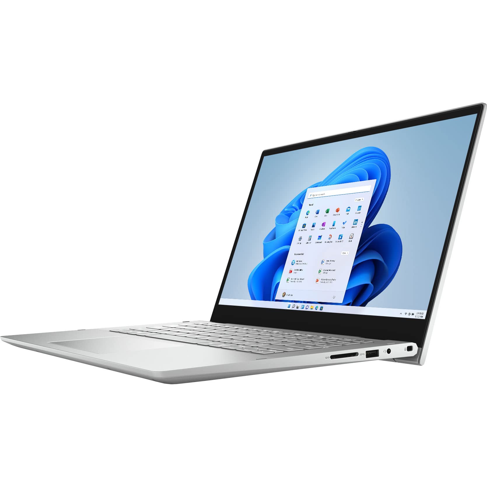 Dell Inspiron 14 5406 2-in-1 14" Touchscreen Business Laptop, Intel i3-1115G4 (Beat i5-10210U), 64GB DDR4 RAM, 2TB PCIe SSD, Backlit Keyboard, Bluetooth 5.1, WiFi 6, Platinum Silver, Windows 10 Pro