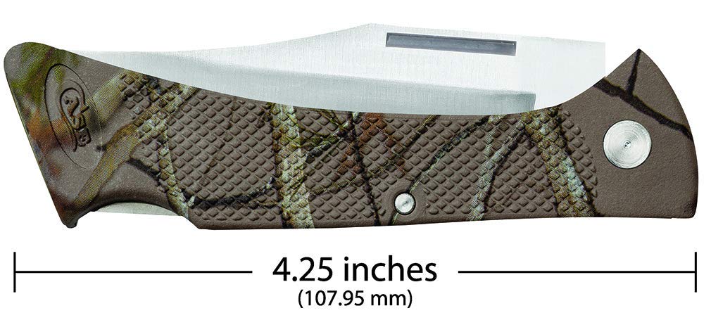 Case WR XX Pocket Knife Camo Caliber Zytel Mako Item #18334 - (Lt158L SS) - Length: 4 1/4 Inches