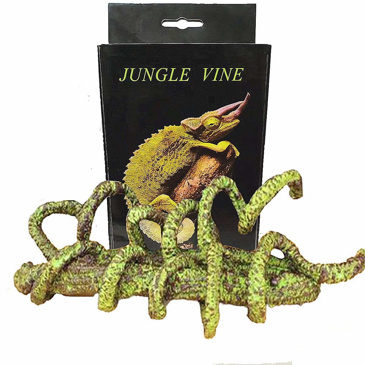 Flexible Bend-A-Branch Reptile Vines,Terrarium Decor,Long Jungle Climber Vines Habitat Decor for Chameleon Climbing Lizards Snakes and More Small Animals