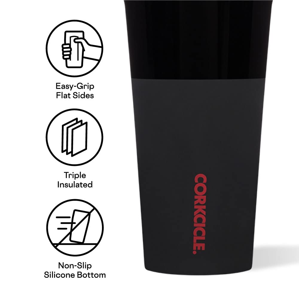 Corkcicle Disney Star Wars Tumbler Triple Insulated Stainless Steel Travel Mug, BPA Free, Keeps Beverages Cold for 9 Hours and Hot for 3 Hours, 16 oz, Darth Vader
