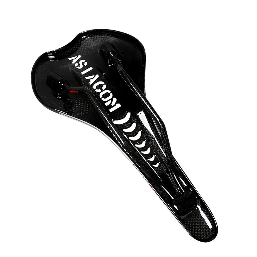 Bike Seat, Bicycle Seat Saddle Hollow Saddle Bike Saddle Ergonomic Carbon Fiber for Mountain Bikes Road Bikes