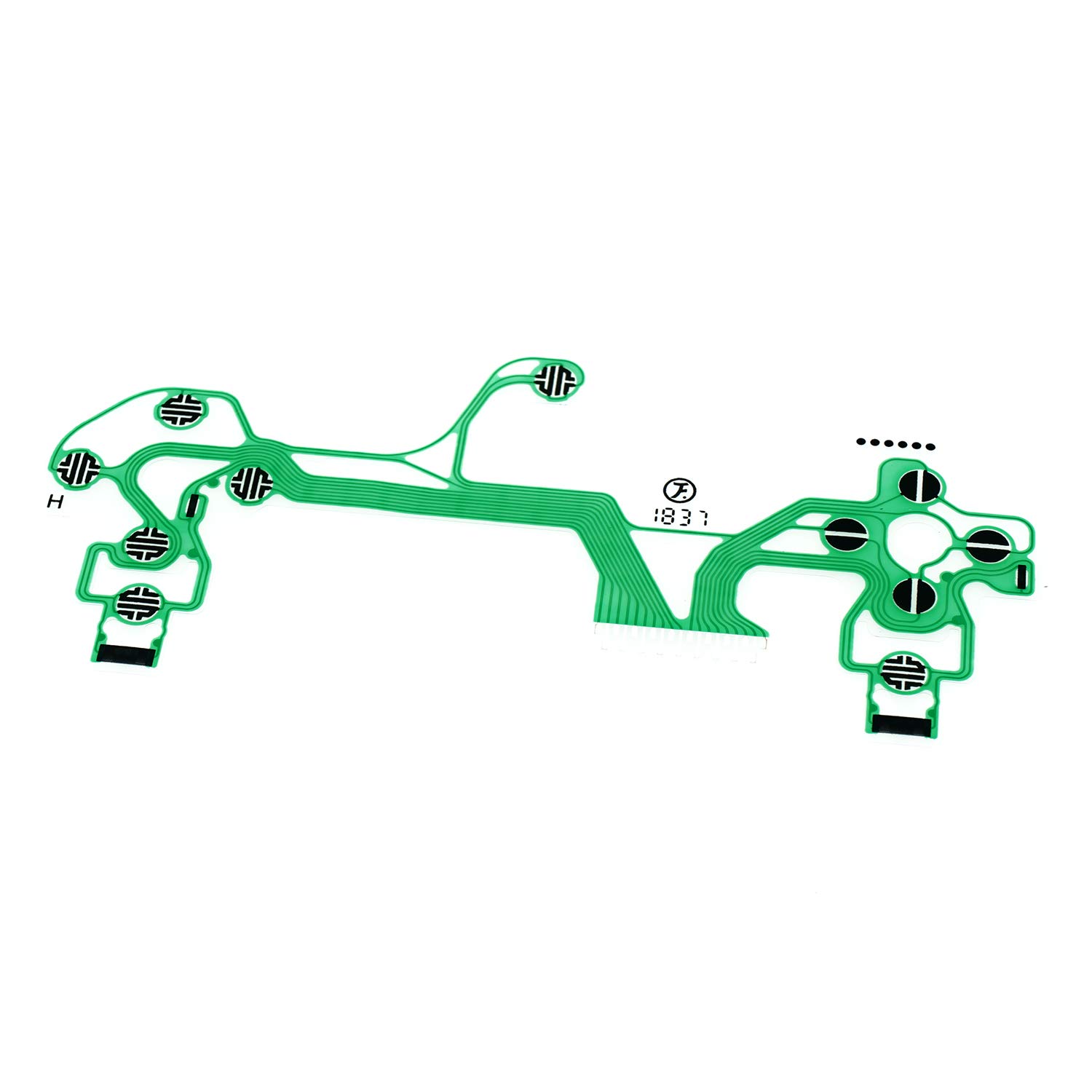 Button Ribbon Circuit Board Film Ribbon Flex Cable Replacement for PS4 Pro Dualshock 4 JDM-050 Controller Conductive Film