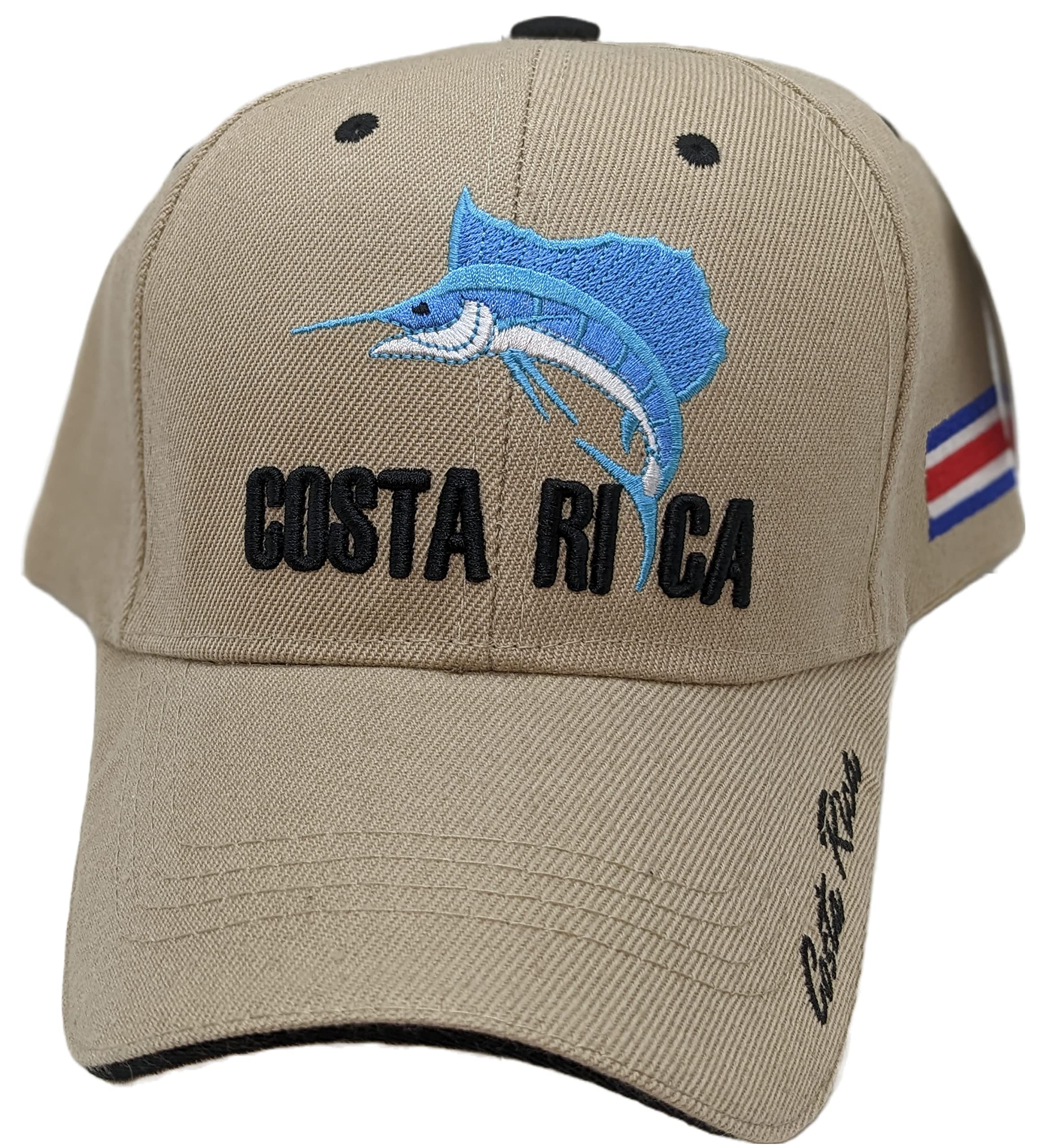 Costa Rica Sailfish Baseball Cap (Olive Green)